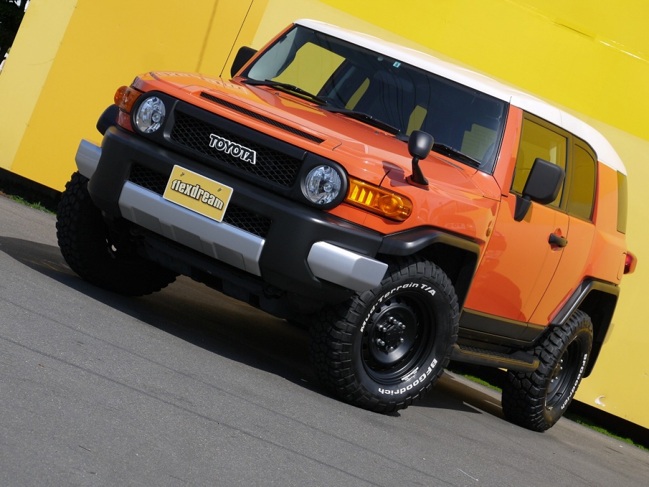 FJクルーザー レアカラー：マグマ X－REASサスペンション とってもお洒落な1台です(*^^*)｜ランクル好きなんだもん ランクル専門店 ...
