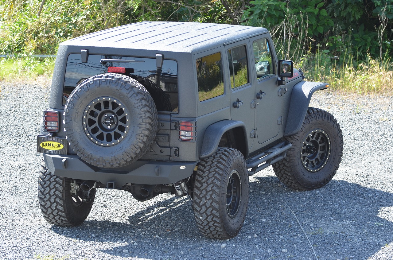 JEEP（ジープ） ラングラーJK スペシャルカスタム【 LINE-Xオールペイント（全塗装）カスタム】｜LINE-X 自動車部門 公式ブログ ...