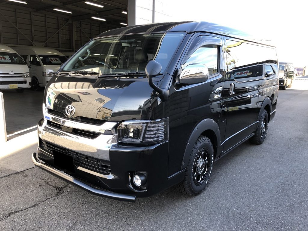 T様オーダーのオフロードスタイルカスタム☆ 新車ハイエースワゴン GL 4WD FD-BOX3｜ハイエース専門店のライトキャンピングカー｜flexdream blog