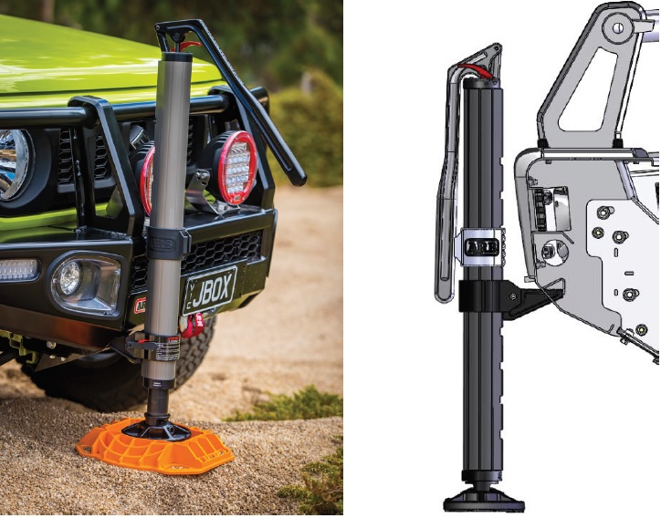 ジムニーシエラJB74用ARBサミットウィンチバーのご紹介♪バンパー交換でワイルドなオフローダーへ！｜ARB事業部ブログ｜flexdream blog