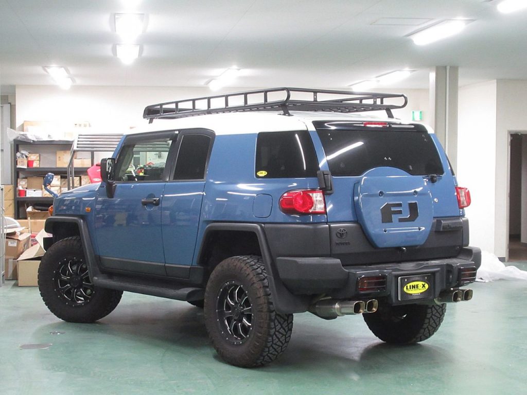 FJクルーザーのパーツLINE-X施工のご紹介♪｜LINE-X 自動車部門 公式ブログ｜flexdream blog