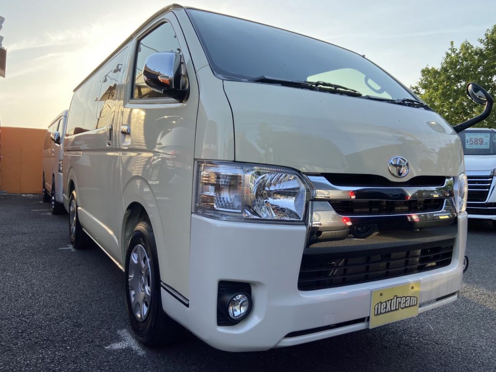 新車 ハイエース S-GL flexdreamライトキャンピングカー4ナンバー8人乗り FD-BOX5｜ハイエース専門店の車中泊できる街乗り仕様｜flexdream blog