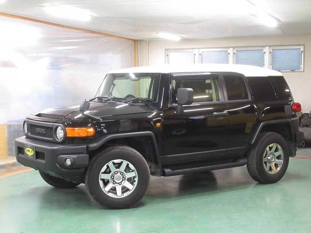 FJクルーザーのパーツをLINE-Xでカスタマイズ！！｜LINE-X 自動車部門 公式ブログ｜flexdream blog