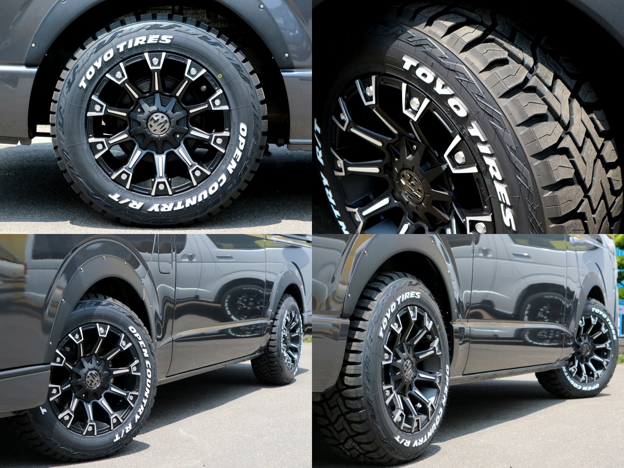 オープンカントリーrt×CRIMSON MG MONSTERホイールタイヤ4本-