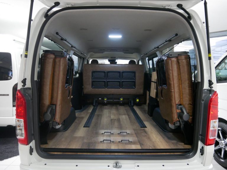 新車ワゴンGLベースの内装架装FD－BOX2｜ハイエース専門店の車中泊・アウトドアビークル｜flexdream blog