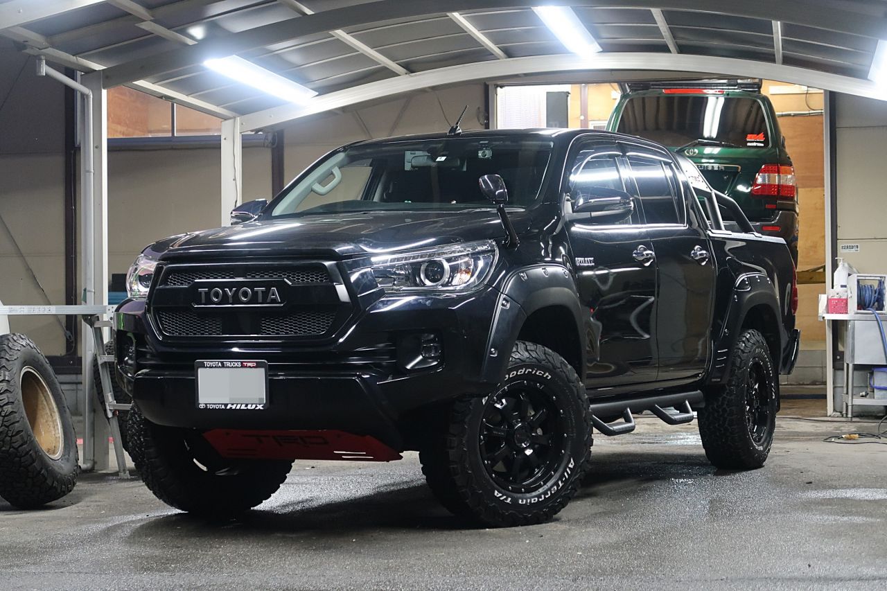 ハイラックスGUN125 前期 タコマックス フェイスチェンジ｜LINE-X 自動車部門 公式ブログ｜flexdream blog