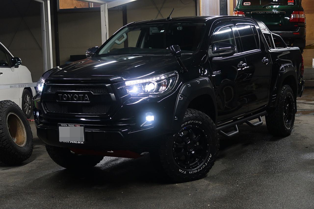 ハイラックスZ GUN125前期 タコマックス フェイスチェンジ イメチェン US感｜LINE-X 自動車部門 公式ブログ｜flexdream ...