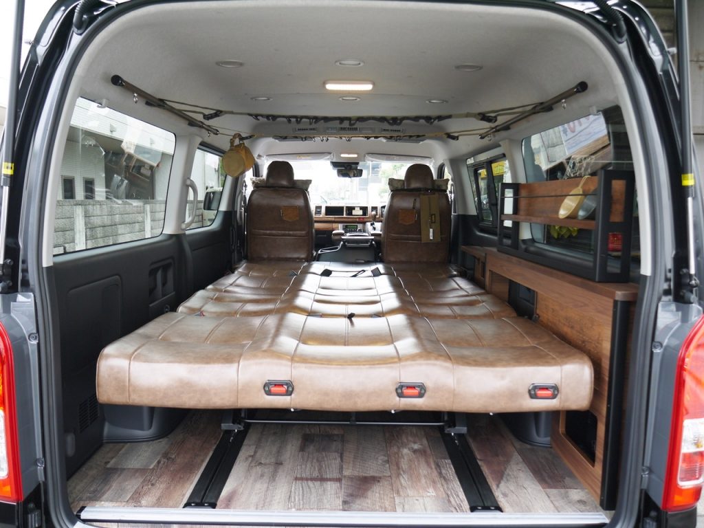 FD-BOX3vl ヴィンテージブラウン仕様が入庫、製作完了致しましたので、ご紹介させていただきます！｜ハイエース専門店のライトキャンピングカー｜flexdream blog