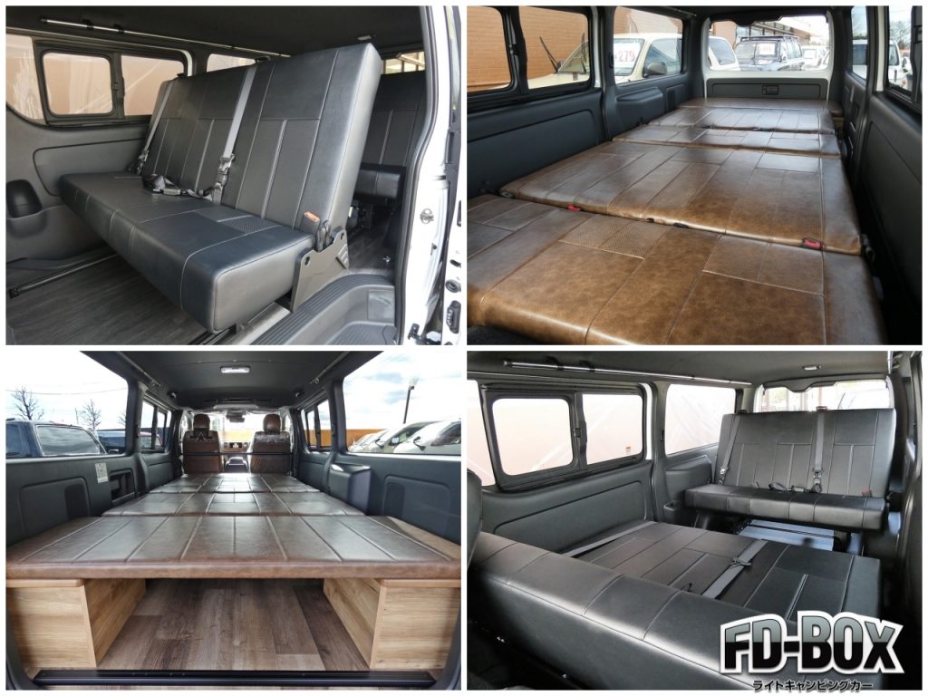 flexdreamオリジナル内装カスタムコンプリート：FD-BOX V05-N｜ハイエース専門店のライトキャンピングカー｜flexdream blog