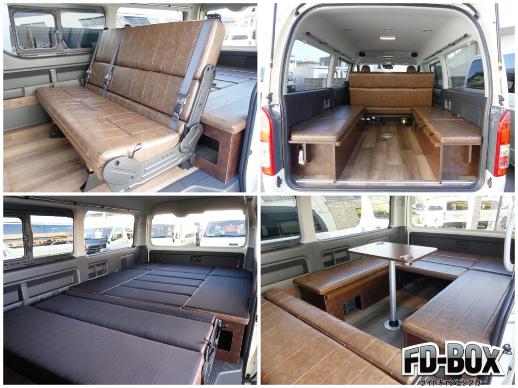 flexdreamオリジナル内装カスタムコンプリート：FD-BOX W09｜ハイエース専門店のライトキャンピングカー｜flexdream blog